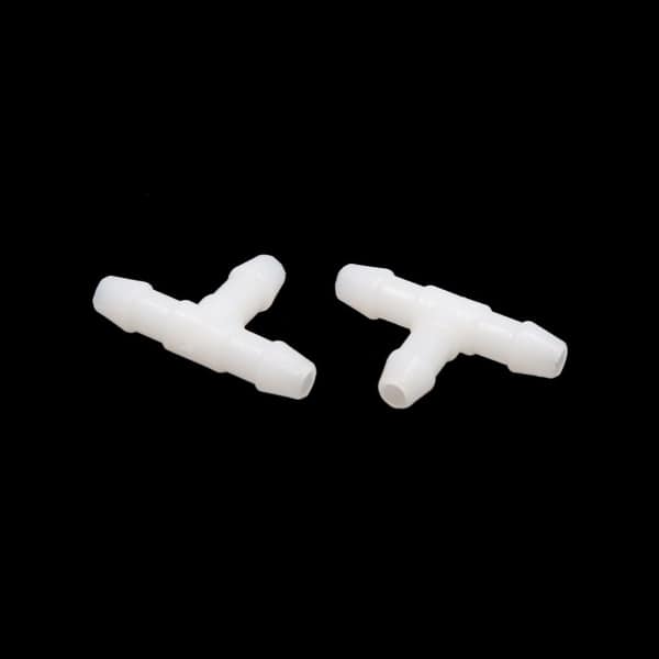 3mm Inner Dia T-piece Tube Hose Pipe Tee Connector Fittings 50PCS ...