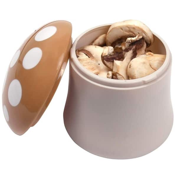 Hutzler Mushroom Saver Keeper Storage Container - Keeps Fresh Longer ...