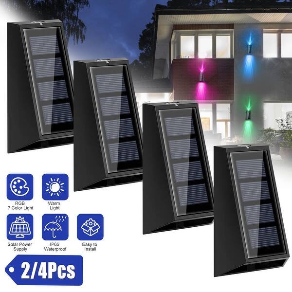 RGB Solar Garden Lights - Bed Bath & Beyond - 40010752