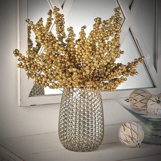 16" Lazer Glitter Cluster Berry Pick Set of 4 - Bed Bath & Beyond ...