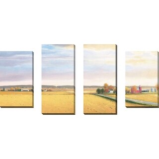 "Heartland Landscape Farm" by James Wiens Print on Canvas Set of 4 ...
