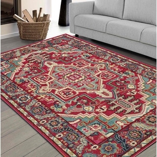 HR Modern Traditional Bohemian Rugs Contemporary rugs floral - Bed Bath ...