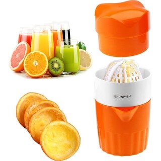 Hand Juicer Citrus Orange Squeezer Manual Lid Rotation Press Reamer ...