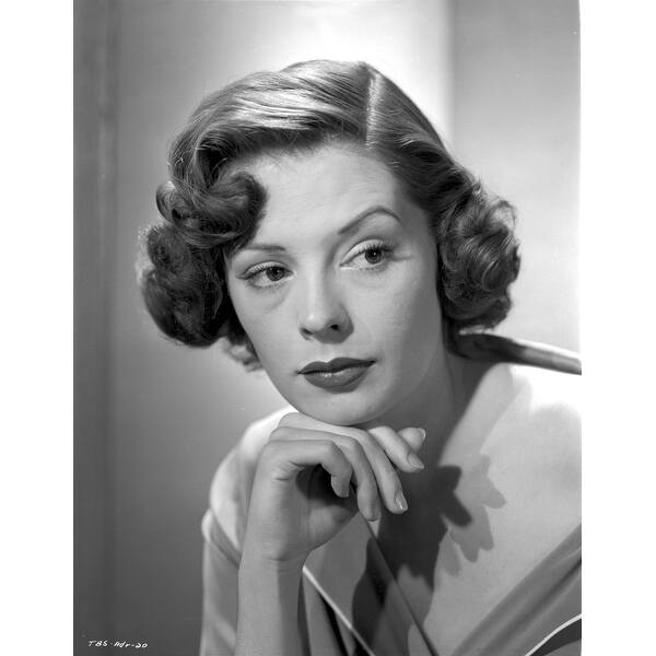 Jane Greer Leaning on a Hand Portrait Photo Print - Bed Bath & Beyond ...