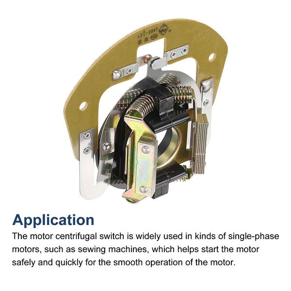 Single Phase Electric Motor Centrifugal Switch L25-204Y Bore 25mm Pack ...