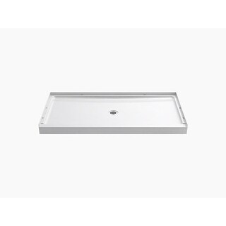 Sterling 72331100 GUARD+ Vikrell 60" x 34" Shower Pan with Center - Bed ...