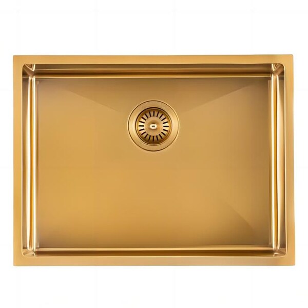 Ruvati 30-inch Undermount Satin Matte Gold Stainless Steel Kitchen Sink ...