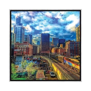 iCanvas "Northbound Train" by Caitlin Vera Framed - Bed Bath & Beyond ...