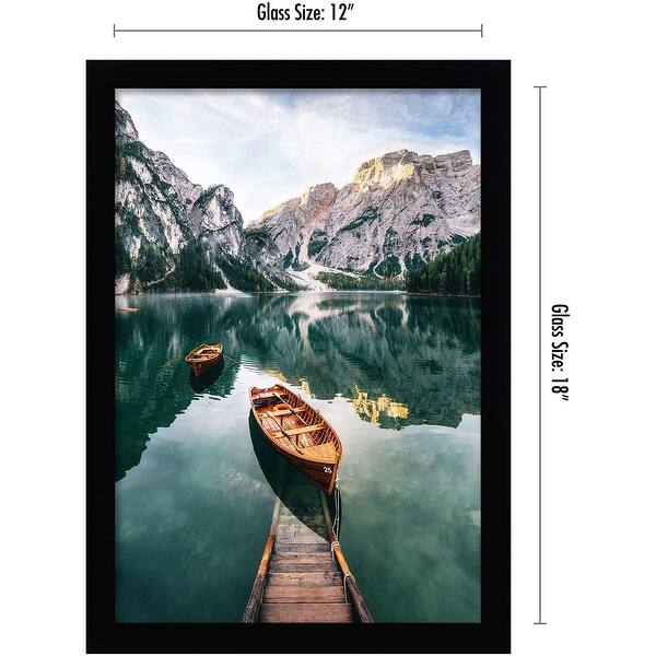 Americanflat 12x18 Picture Frame, Black, 2 Pack - Bed Bath & Beyond ...