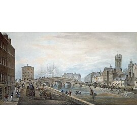 Limerick: Charlotte Quay And George'S Quay by Samuel Frederick Brocas ...