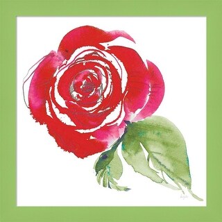 Kristy Rice 'Bold Roses III' Framed Art - Bed Bath & Beyond - 33530819