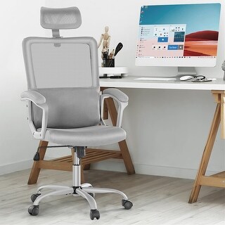 Ergonomic Office Chair High Back Mesh Gaming Desk Chair - Bed Bath ...