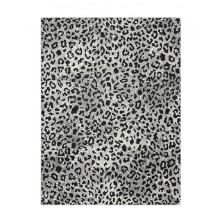 Black and Gray Animal Print Area Rug - Bed Bath & Beyond - 34775211