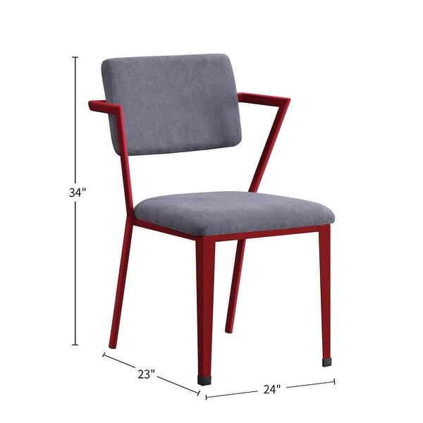 Metal Frame Office Chair with Padded Seat - Bed Bath & Beyond - 36023653