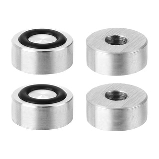 M8 Thread Round Shape Aluminum Disc Set of 4 - Bed Bath & Beyond - 43472048