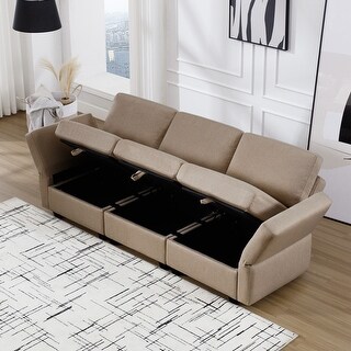 Oversized Modular Sectional Convertible Fabric Sofa Set,Extra Large ...