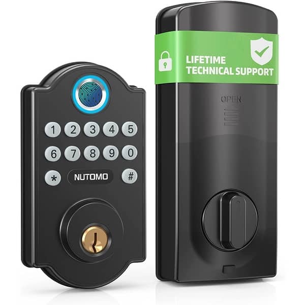 Fingerprint Door Lock - Keyless Entry Door Lock with Keypads - Smart ...