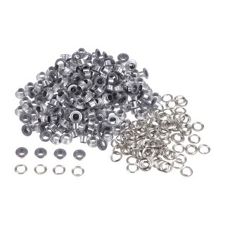 200set Grommets Kit Metal Eyelets 4.5mm 0.18" Grommet for Shoes Clothes ...