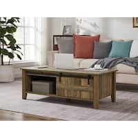 Coffee Table with Storage Shelf for Livingroom - Bed Bath & Beyond - 36264860