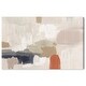 Shape of a Calm Day II Abstract Art Wrapped Canvas Print by Art Remedy ...