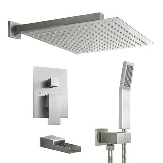 Shower Tub Kit, Tub and Shower Faucet Set(Black) - Bed Bath & Beyond ...