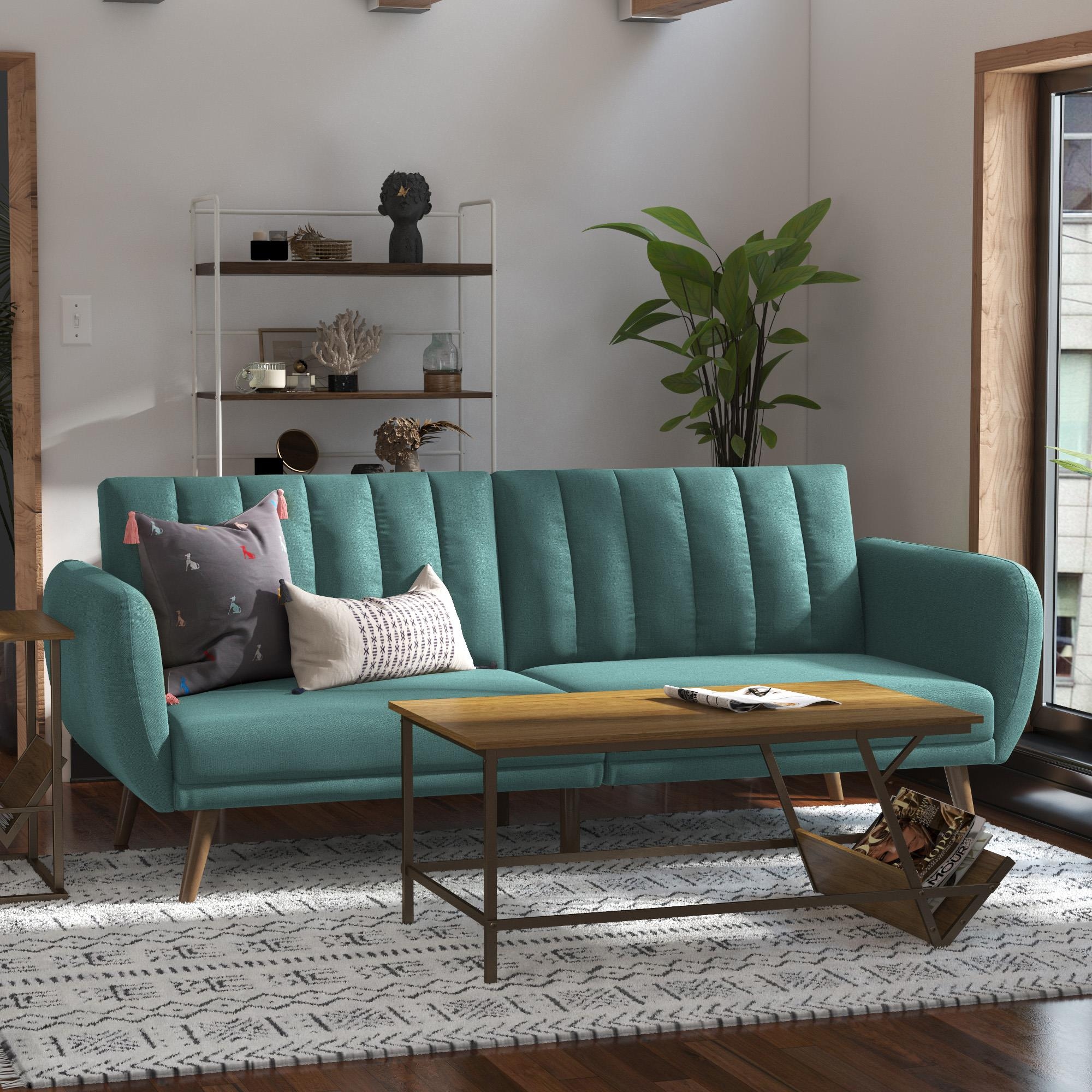 Novogratz brittany sectional futon sofa store