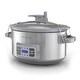7-Quart Digital Slow Cooker with Temperature Probe + Precision Sous ...