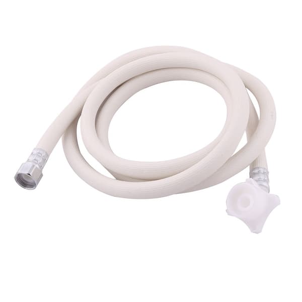 Washing Machine Inlet Water Hose Washer Pipe Connector White 8.2Ft ...