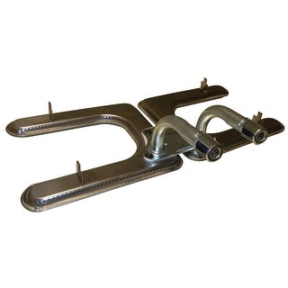 17.5" Stainless Steel H Twin Burner for Fiesta Gas Grills - Bed Bath ...