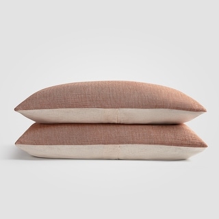 Crinkled Linen Sham Set - Bed Bath & Beyond - 43702771