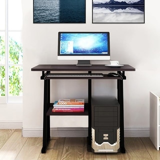 Computer Desk Desktop Computer Desk Laptop Study Table Office Desk With ...