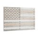 White Wood Handmade American Flag Home Wall Decor - Bed Bath & Beyond ...