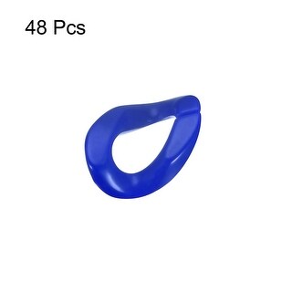 Acrylic Link Rings, 35mm Quick Linking C-Clips Hooks for DIY 48Pcs ...