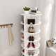 7-Tier 360° Rotating shoe rack, Shoe Rack Tower holds up to 35 pairs of ...