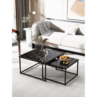 2pc Nesting Coffee Tables Set - Bed Bath & Beyond - 37883333