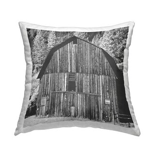 Stupell Rustic Country Barn Farm Landscape Printed Throw Pillow by ...