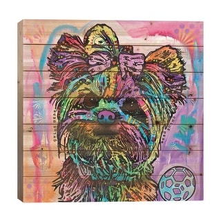 Chloe Bear Print On Wood by Dean Russo - Multi-Color - Bed Bath ...