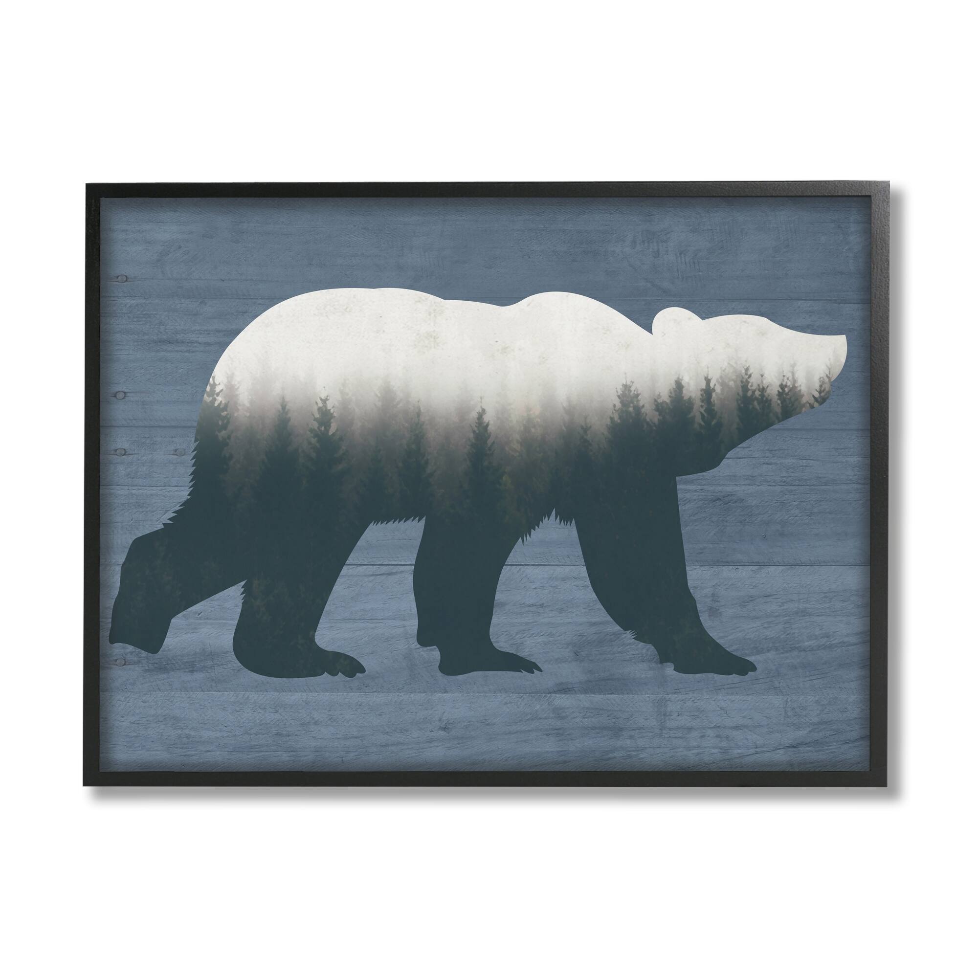 bear silhouette patterns