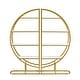 4 Tiers Round Shape Home Office Open Bookshelf - Bed Bath & Beyond ...