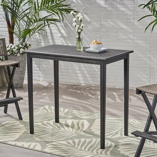 Outdoor Rectangle Bar Table - Bed Bath & Beyond - 42758645