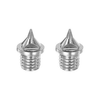2pcs Track Spikes 3/16 Inch Alloy Steel Small Pointed, Silver Tone ...