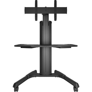 Chief manufacturing lpaub large fusion cart manual adjustable, blk ...