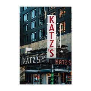 New York City Manhattan Katz s Delicatessen 02 Signs Art Print/Poster ...