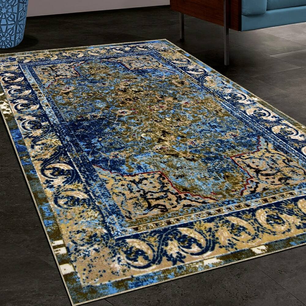 8' x 10', Machine Washable Area Rugs - Bed Bath & Beyond