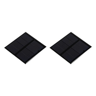Mini Solar Panel Cell 2V 150mA 0.3W 60mm x 60mm for DIY Project Pack of ...
