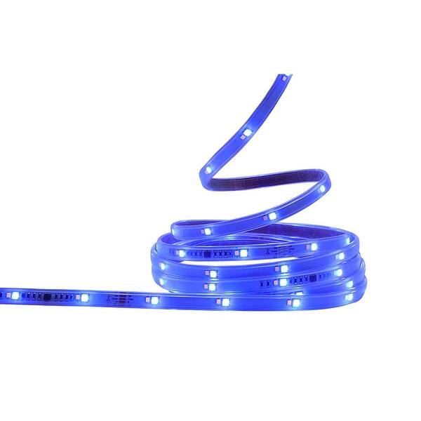 8 Foot Indoor and Outdoor Smart LED Flex Light Strip Kit - Bed Bath ...
