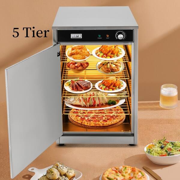 Electric Commercial Hot Box Food Warmer Countertop Heated Cabinet - Bed ...