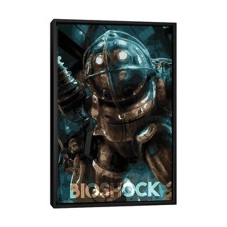 iCanvas "Bioshock" by Durro Art Framed - Bed Bath & Beyond - 37086988