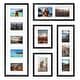 Kate and Laurel Gallery Wall Multi Open Matted Picture Frame Set - Bed ...