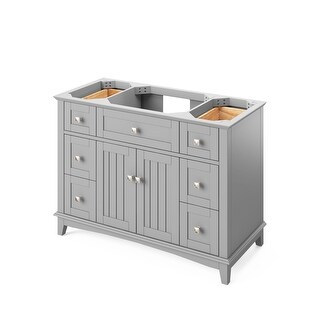 Jeffrey Alexander VN2SAV-48-NT Savino 48" Single Free Standing Vanity ...
